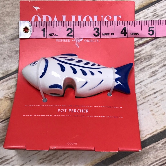 Opalhouse | Accents | Opalhouse Pot Percher Fish Buddy New | Poshmark